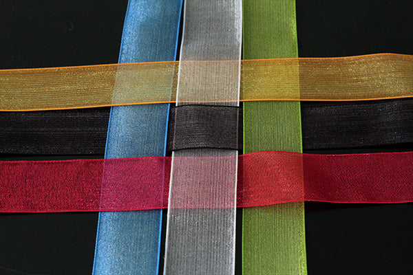 Sheer ribbon with satin edges – Simply Haberdashery